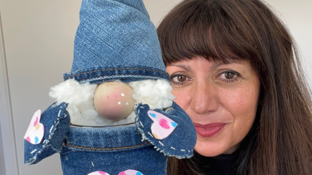 TUTORIAL gnomo con riciclo lattina - YouTube