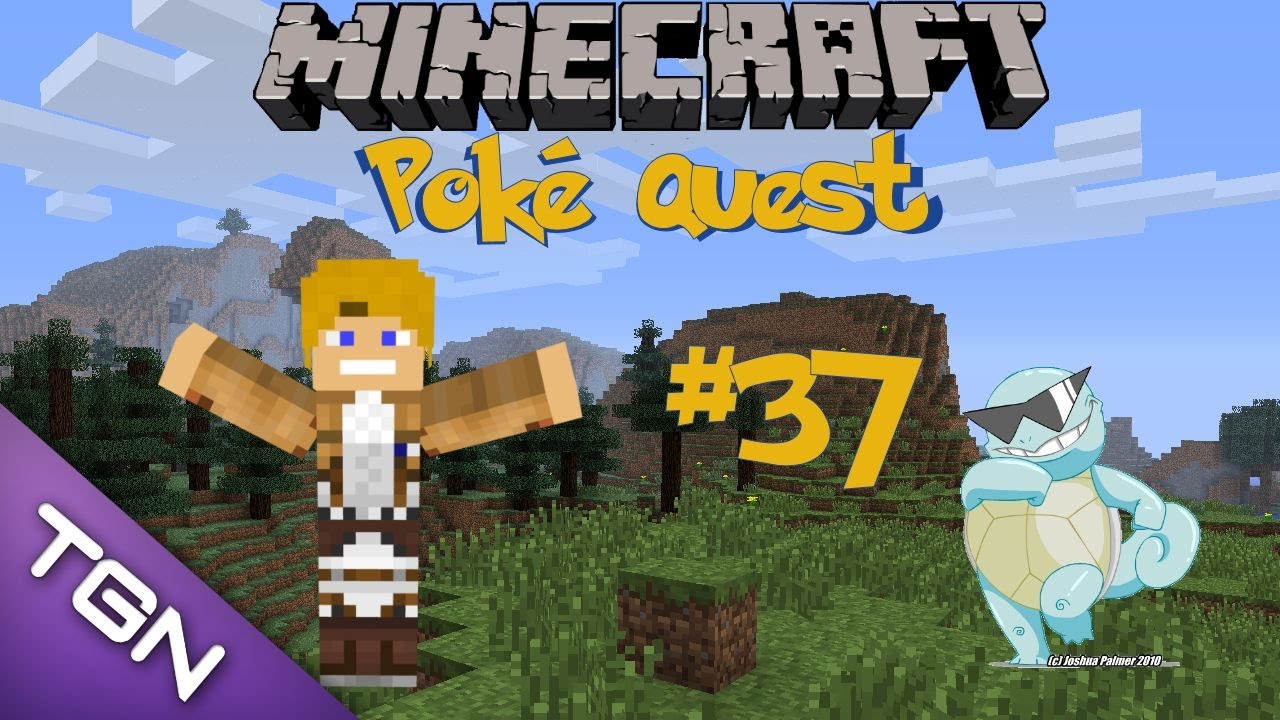 Minecraft PokeQuest Ep.37 Oak's Lab! - YouTube