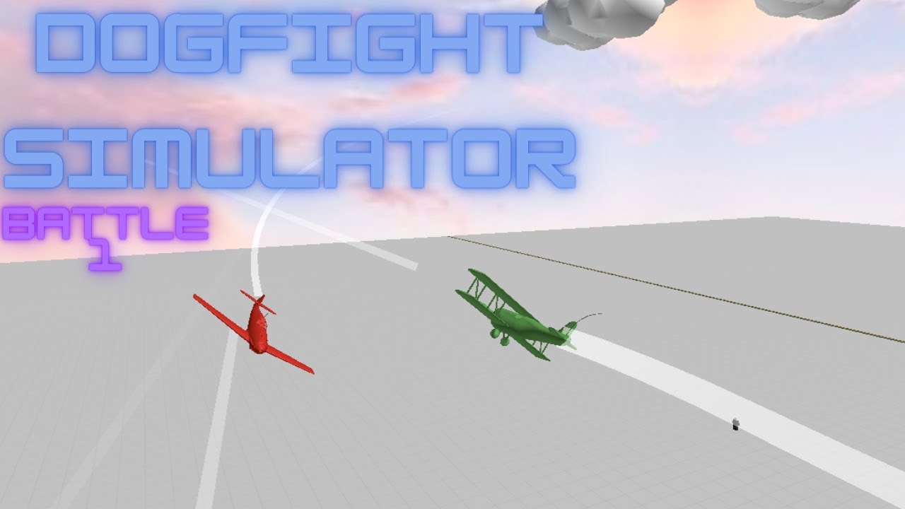 ROBLOX DOGFIGHT SIMULATOR battle 1 - YouTube