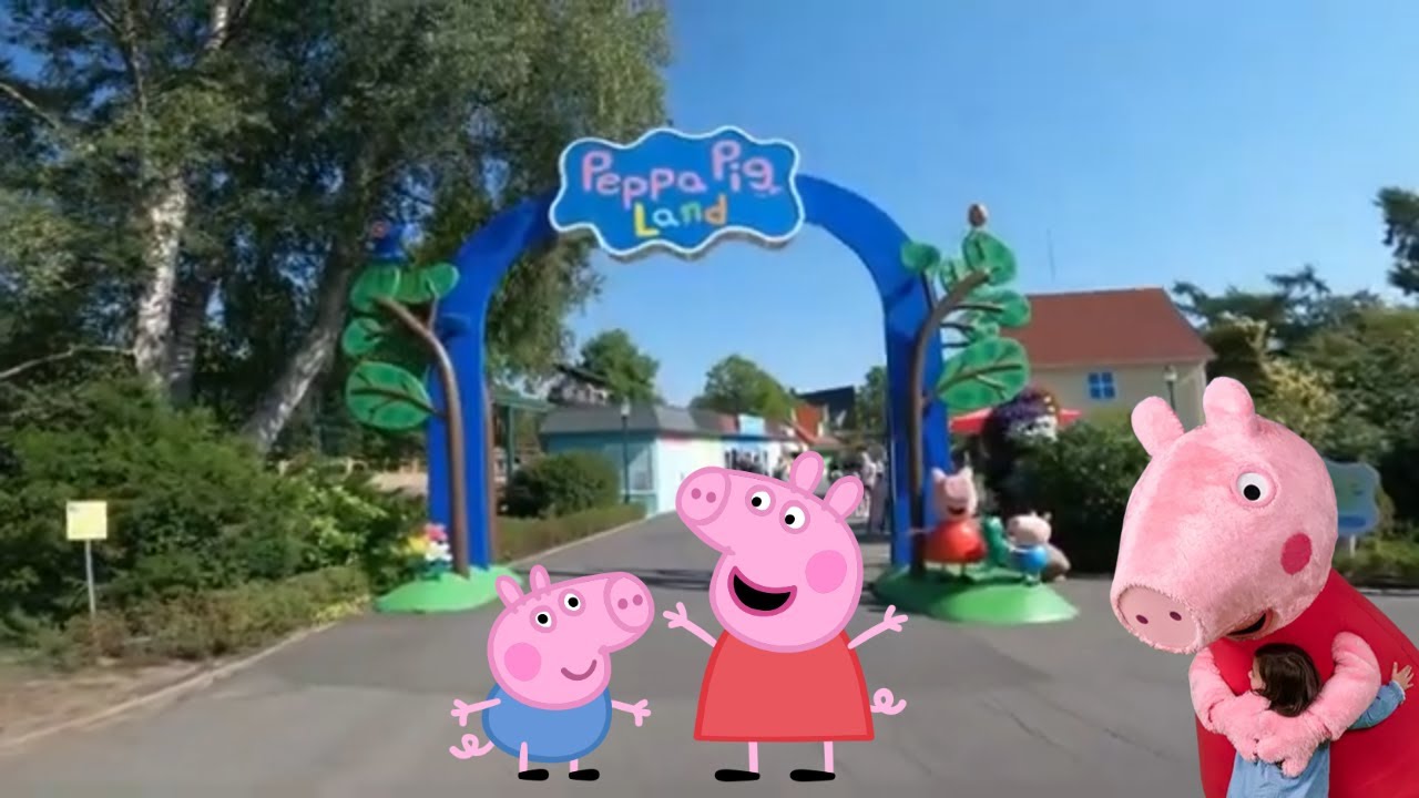 Peppa Pig Theme Park | Full Tour | All Rides | 4k - YouTube