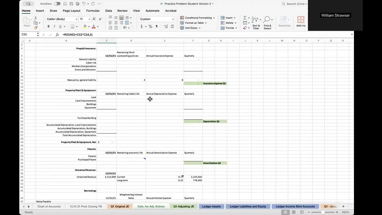 Practice Problem, Part 2 Commentary - YouTube
