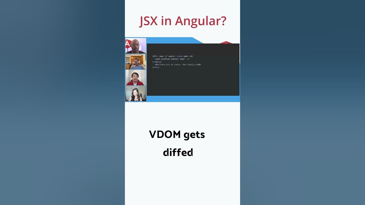 Jsx In Angular Youtube