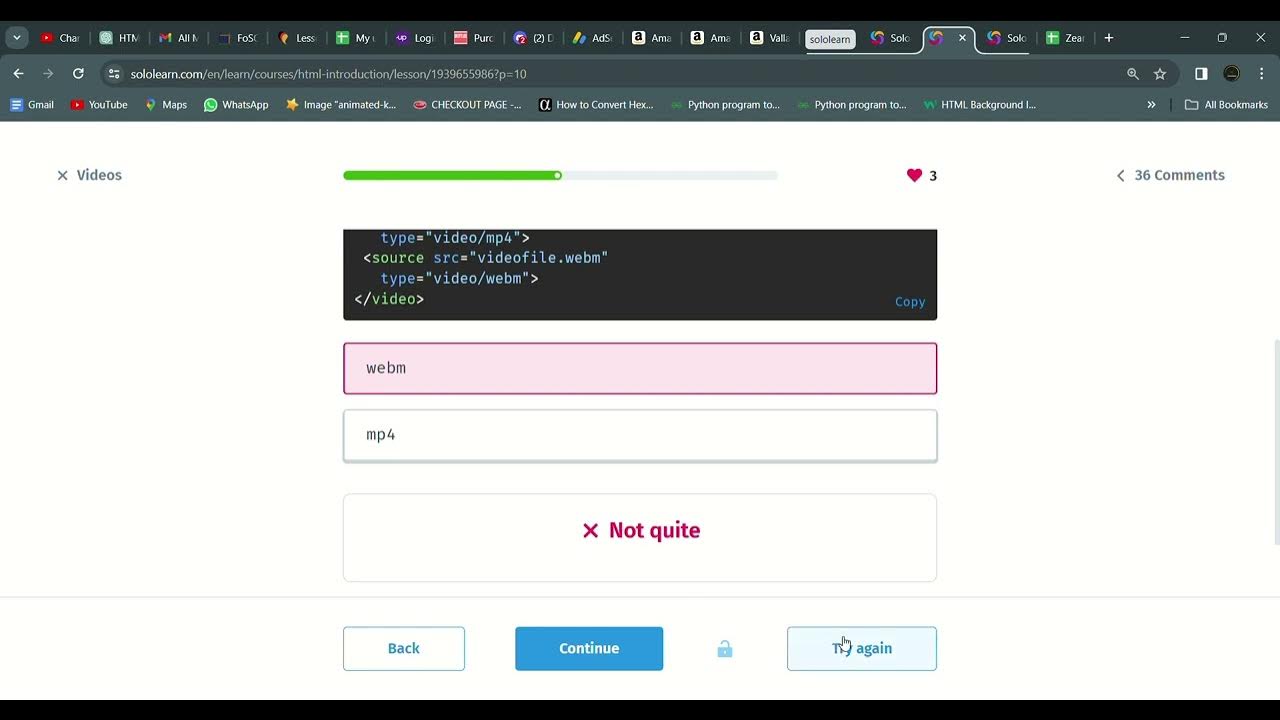 27 Videos Introduction To Html Sololearn Youtube