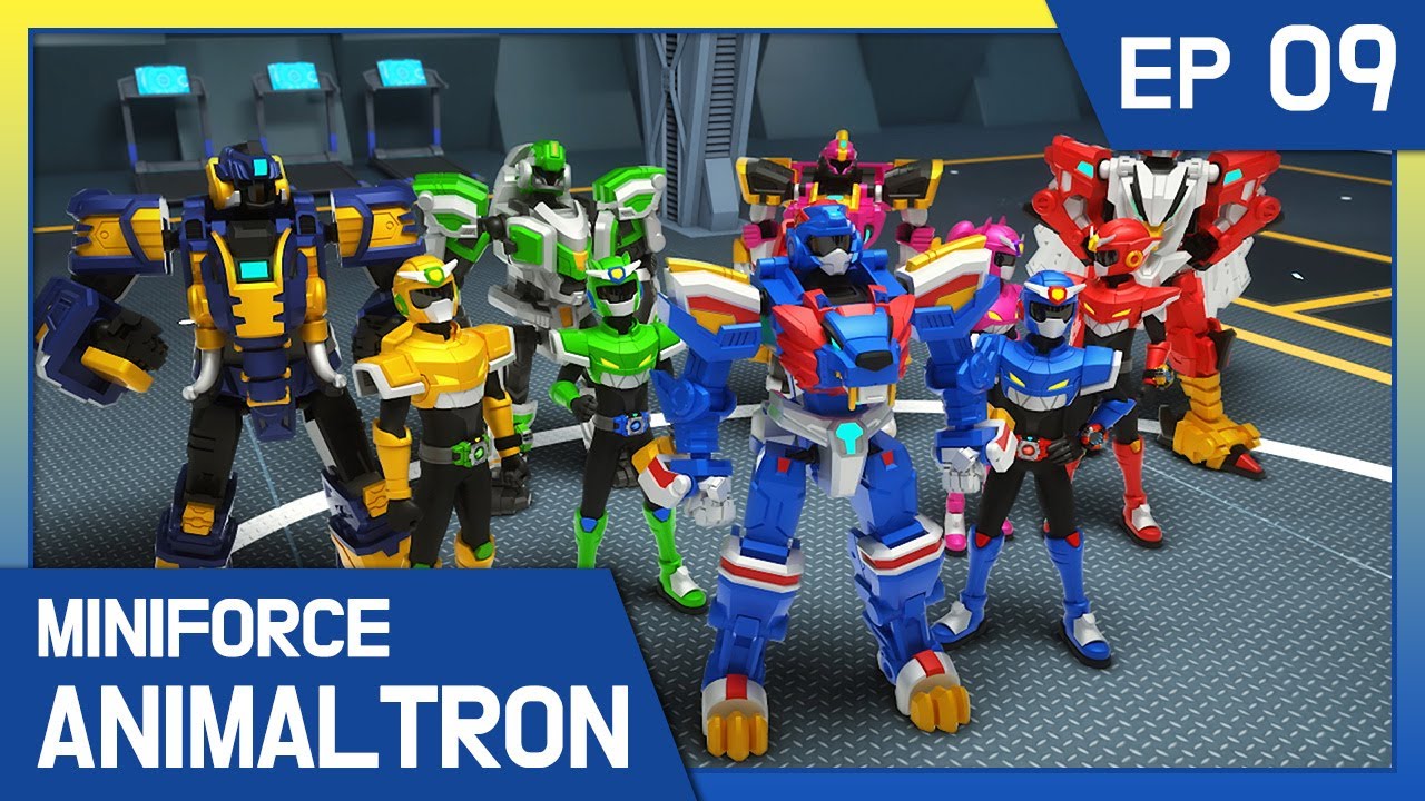 [Miniforce Animaltron] 🦁Ep.9 Miniforce Lion! Combine! - YouTube