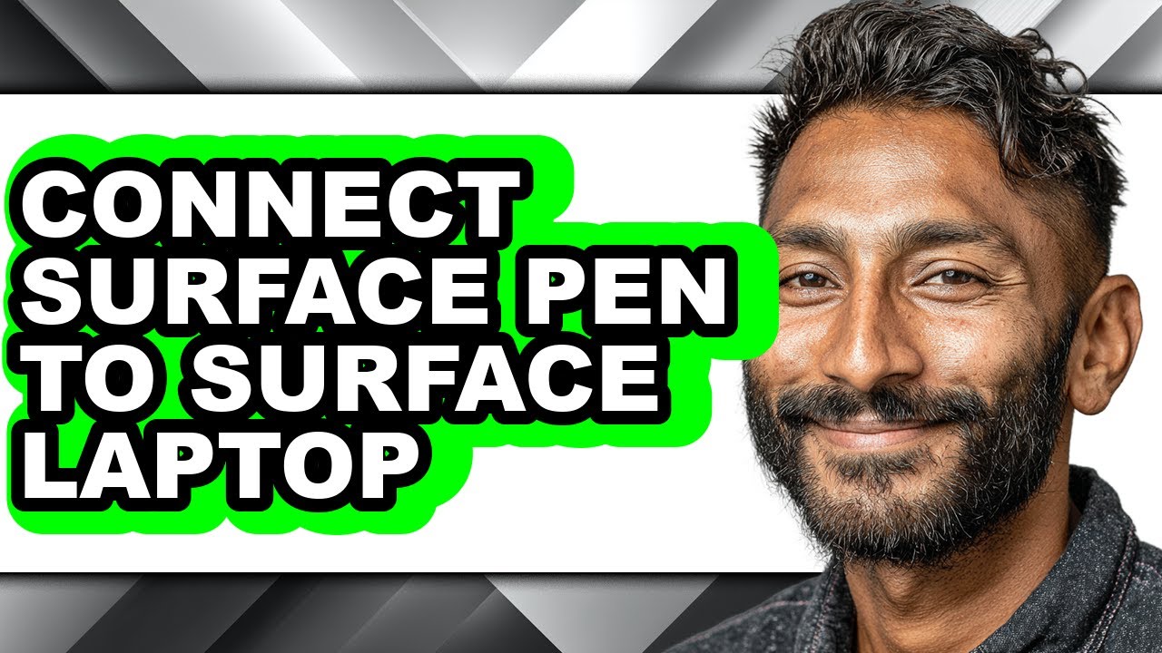 How to Connect Surface Pen to Surface Laptop - Step by Step - YouTube