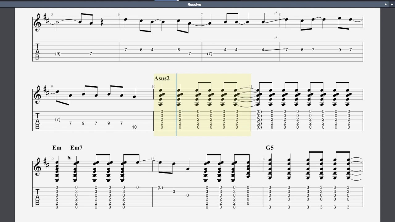 Resolve Rockschool Grade 2 Guitar Play Along - YouTube