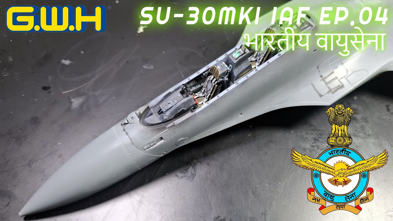 SU-30MKI/Сухой Су-30 Indian Airforce - EP.04/G.W.H 1/48 scale model ...