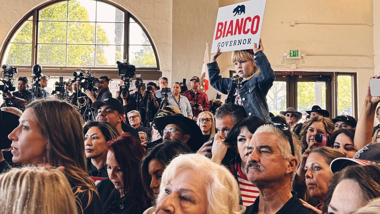 Sheriff Chad Bianco officially announces his run for California ...