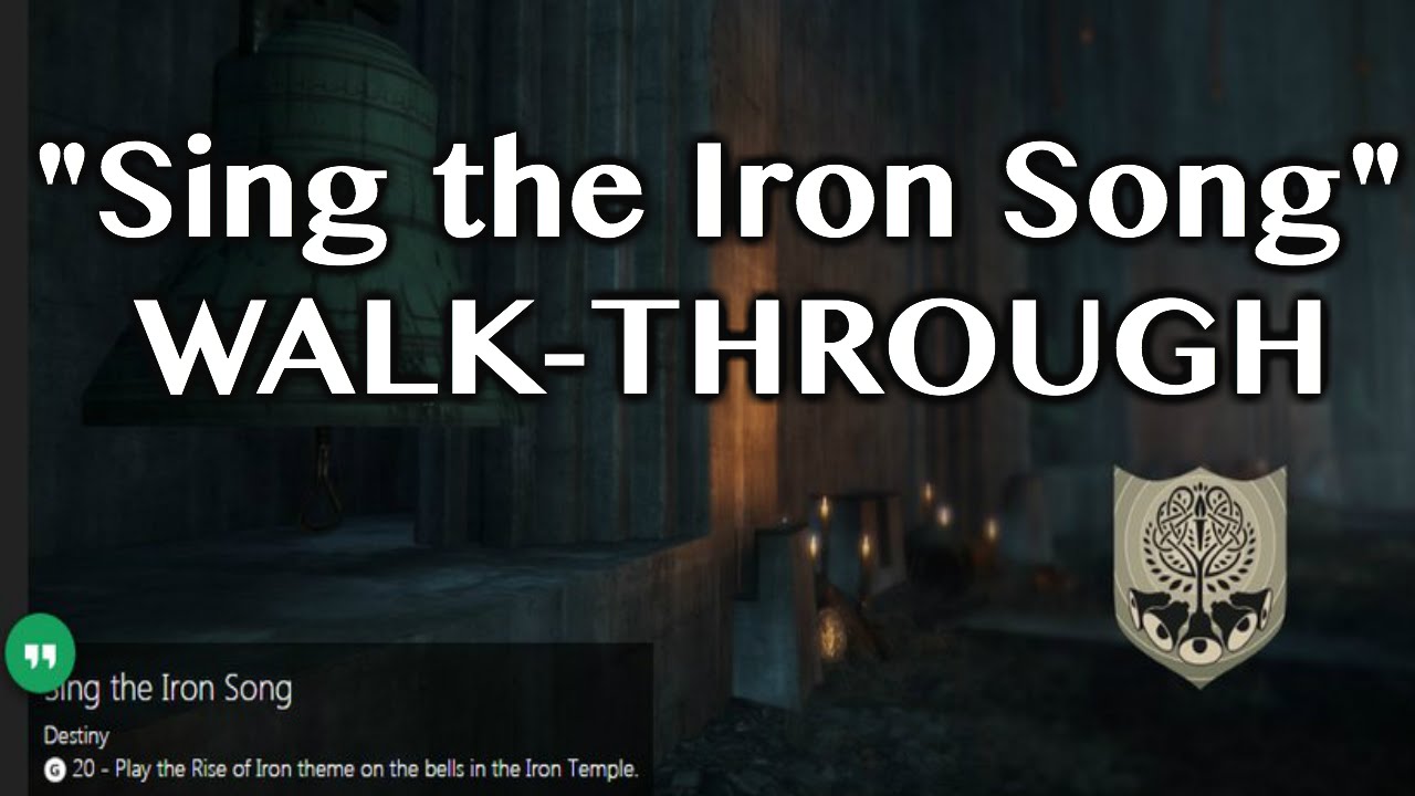 Sing the Iron Song Walk-through - YouTube