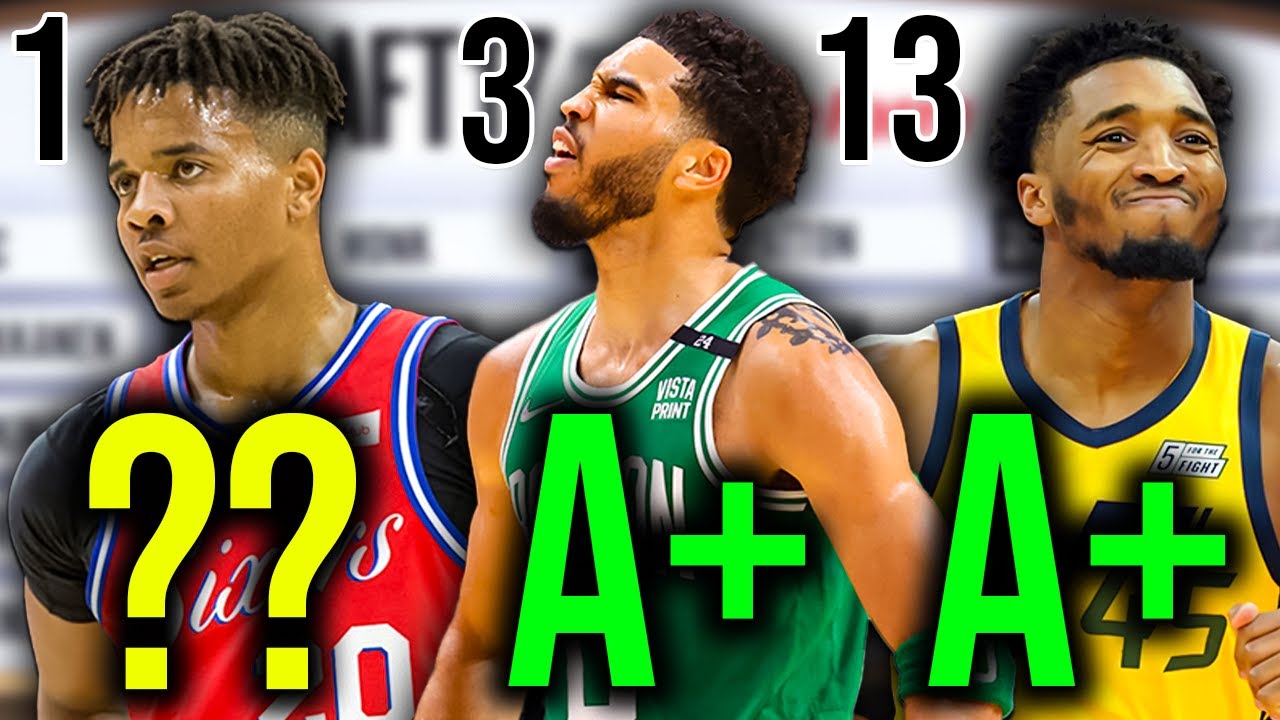 RE-GRADING The 2017 NBA Draft! - YouTube