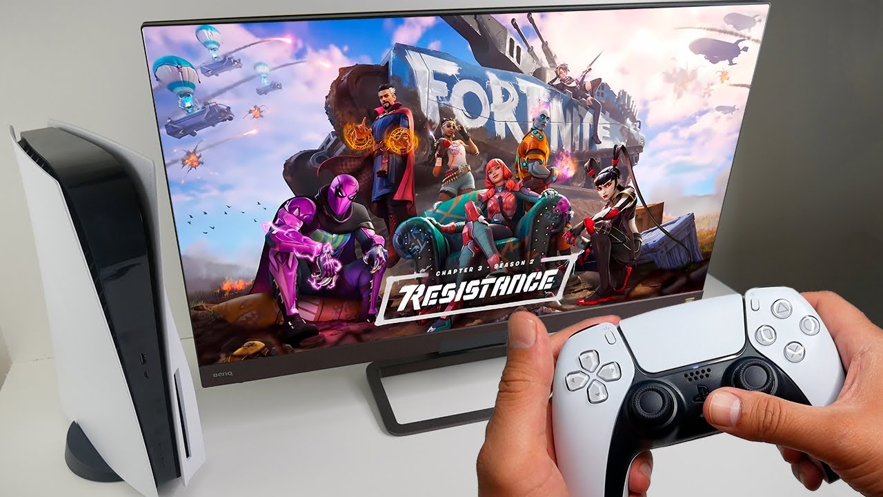 Fortnite Chapter 3 Season 2 Resistance Gameplay on PlayStation 5 | 4K ...