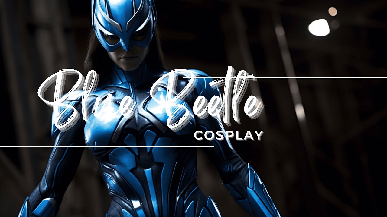 Blue Beetle Transformation: Female Cosplay 🔵🐞 | Heroine Evolution ...