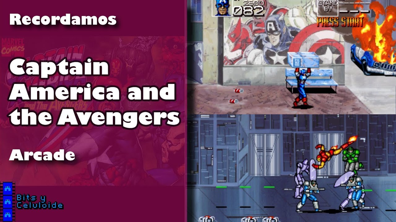 Captain America and the Avengers (Arcade) - Retro Bits - YouTube