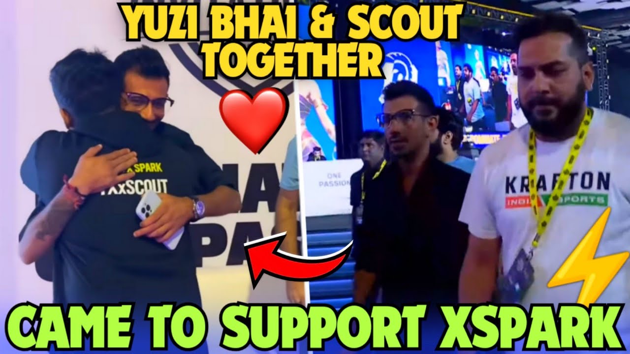 Yuzi Bhai Came To Support TX in INDIA KOREA INVITATIONAL Scout & Yuzi ...