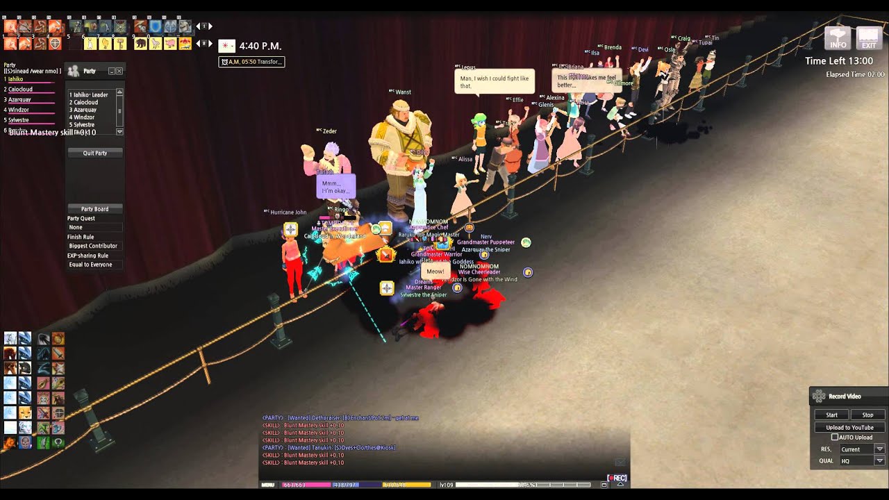 Mabinogi npc final as rabbits! part 1 - YouTube