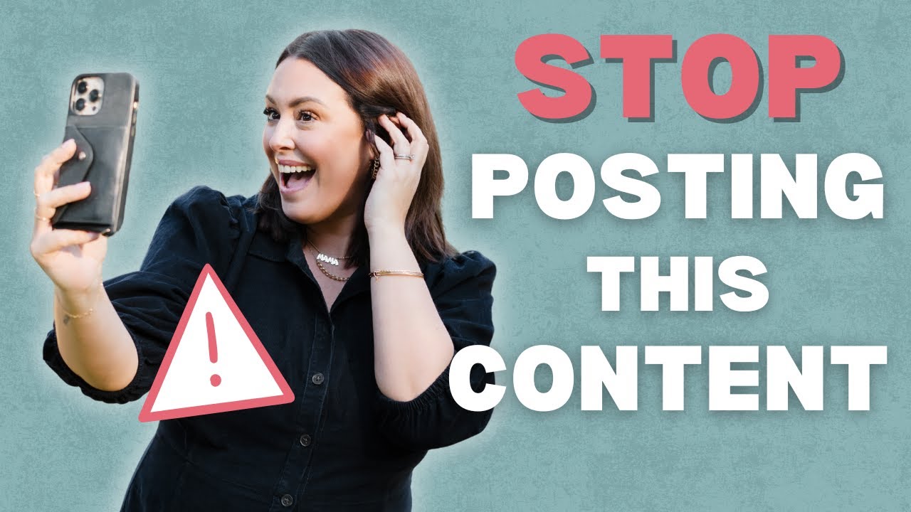 Why you should stop posting educational content - YouTube