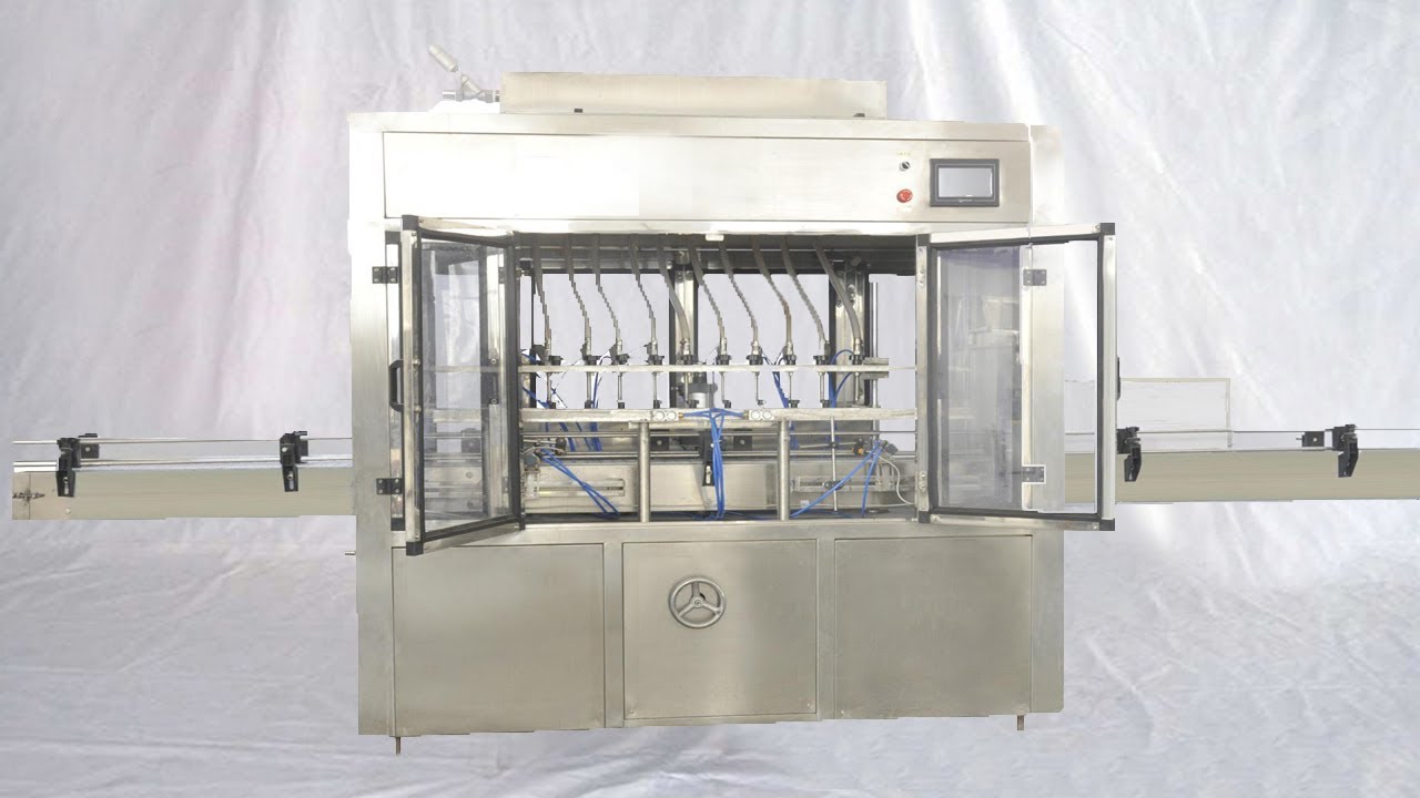 Linear chemical liquid Urea filling capping labeling sealing MC ...