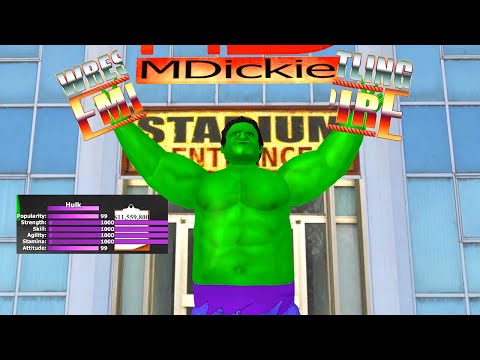 1000 OVERALL HULK SMASHES WRESTLING EMPIRE!