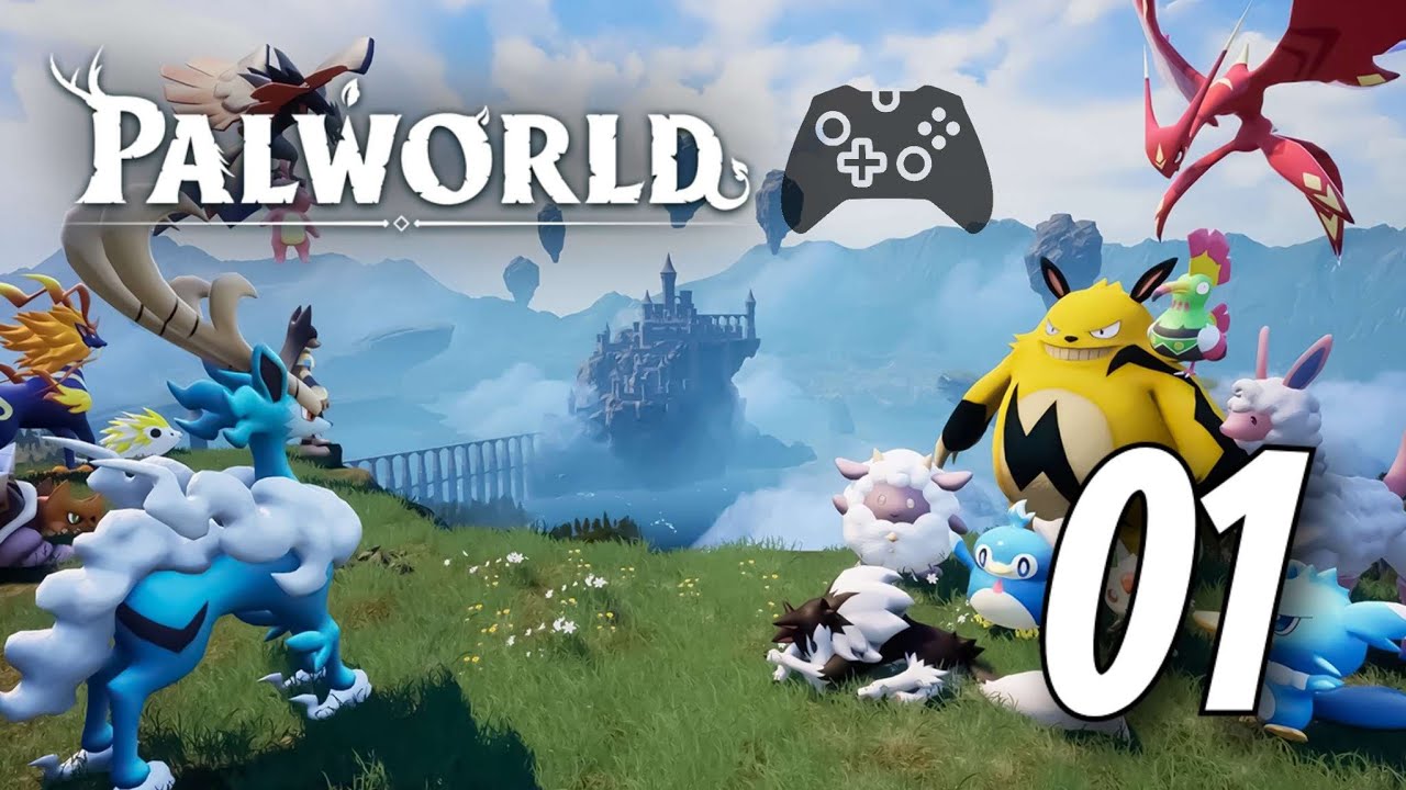 Trying out Palworld | Part 1 - Character Creation & Figuring Things Out ...