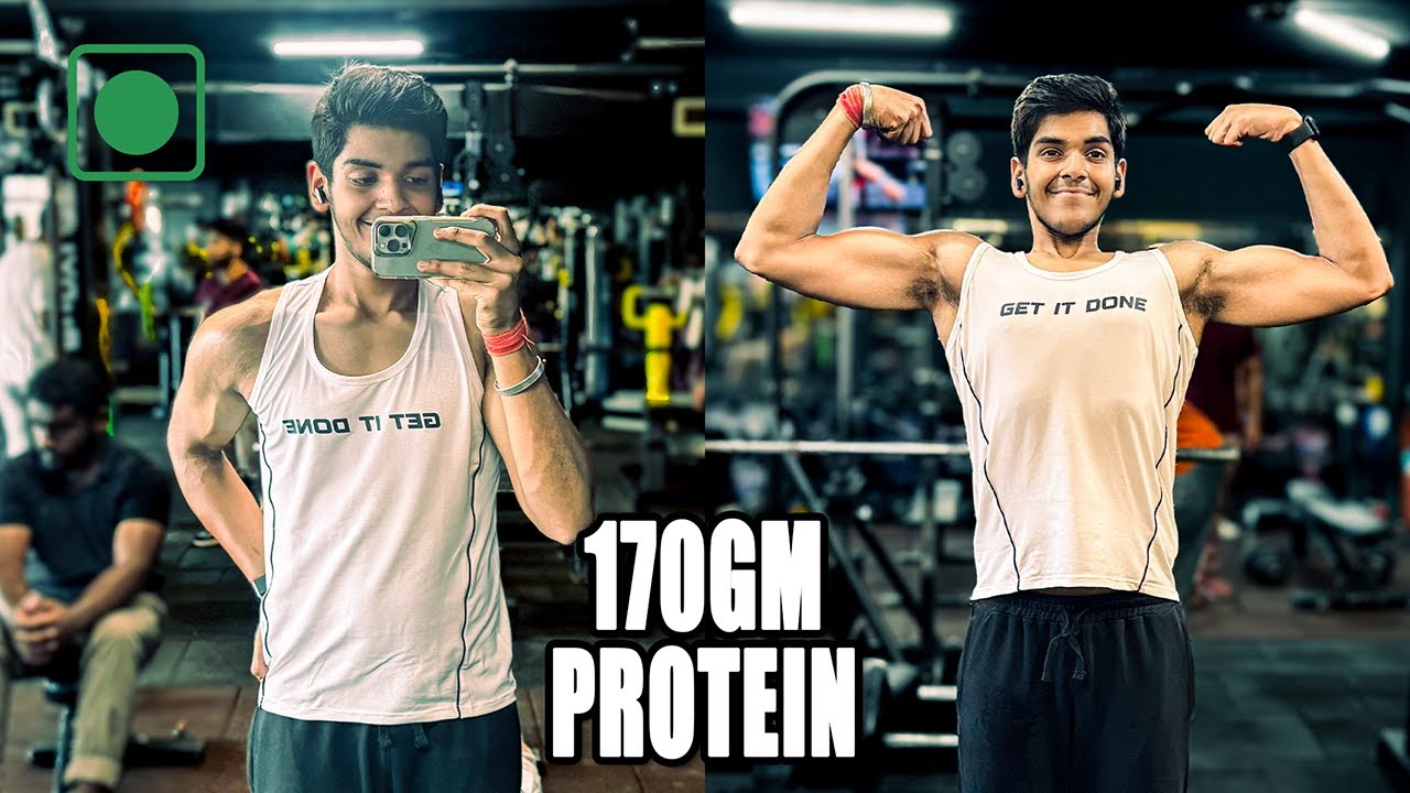 Vegetarian Full Day of Eating| 170g Protein| EP 04 - YouTube