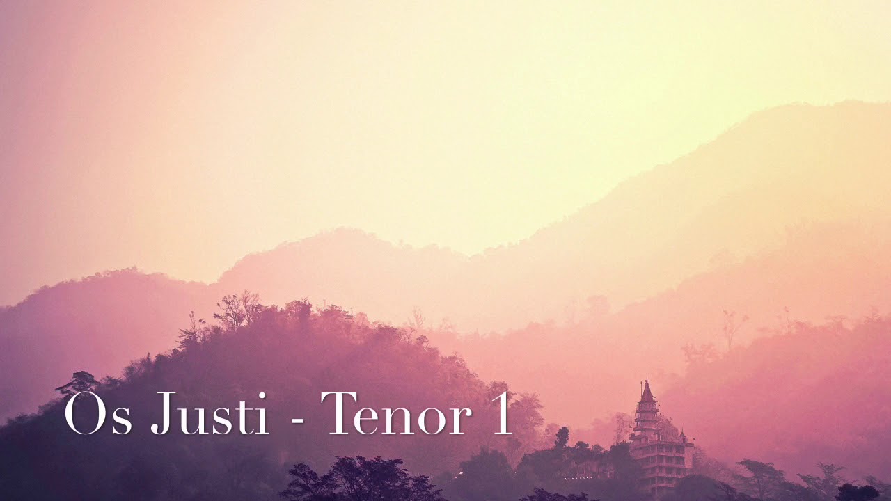 Os Justi - Anton Bruckner (Tenor 1) - YouTube