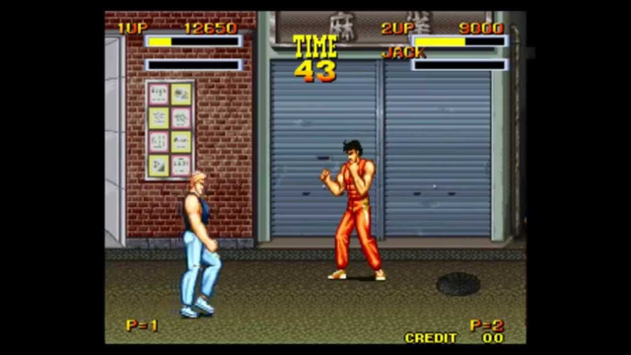 [BURNING FIGHT] Gameplay [MAME] Multiplayer - YouTube