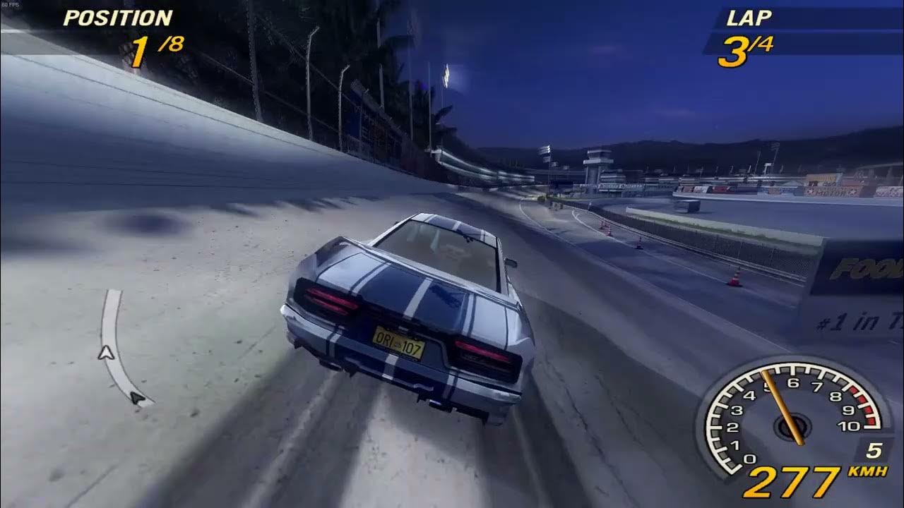 FlatOut 2: Speedway Right, Street (1'39"71). - YouTube