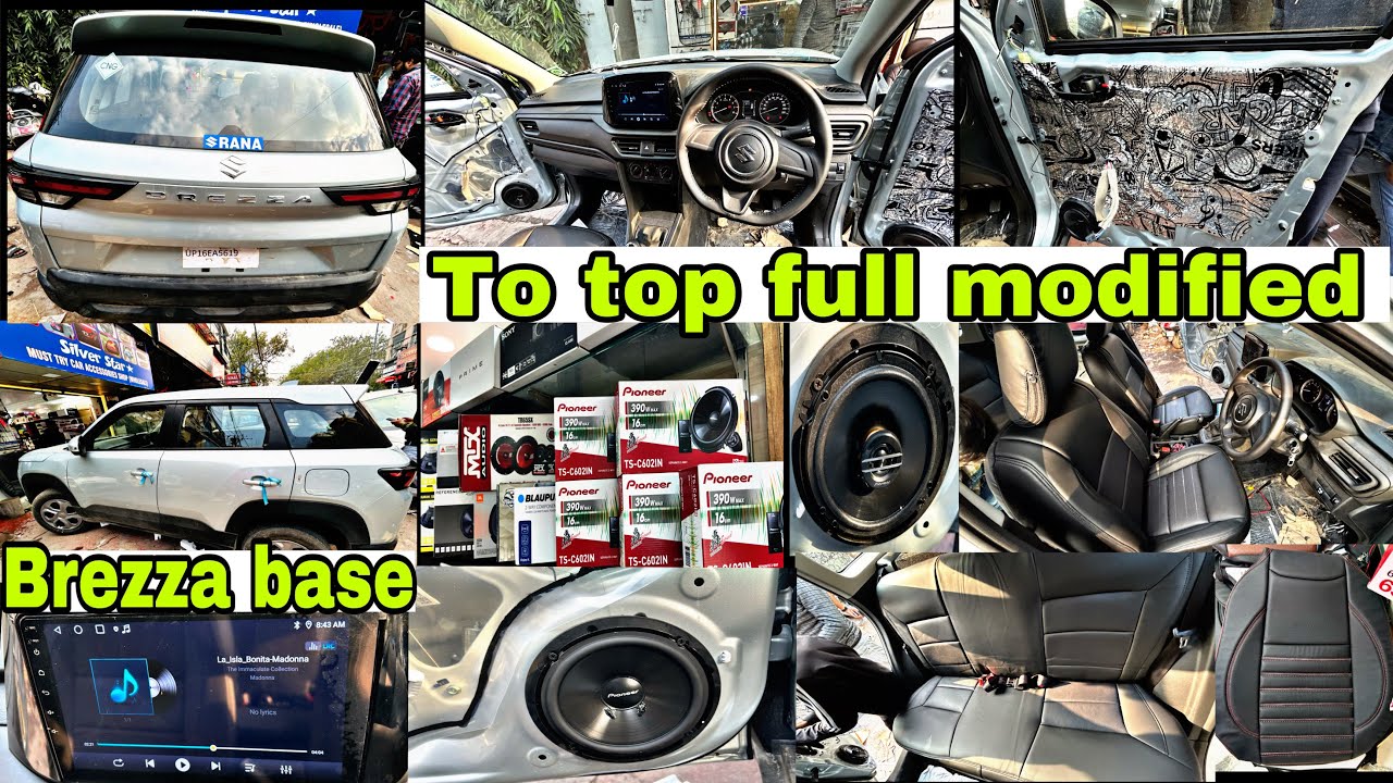 2023 Brezza Modification | Brezza Base to Top Modified brezza next ...