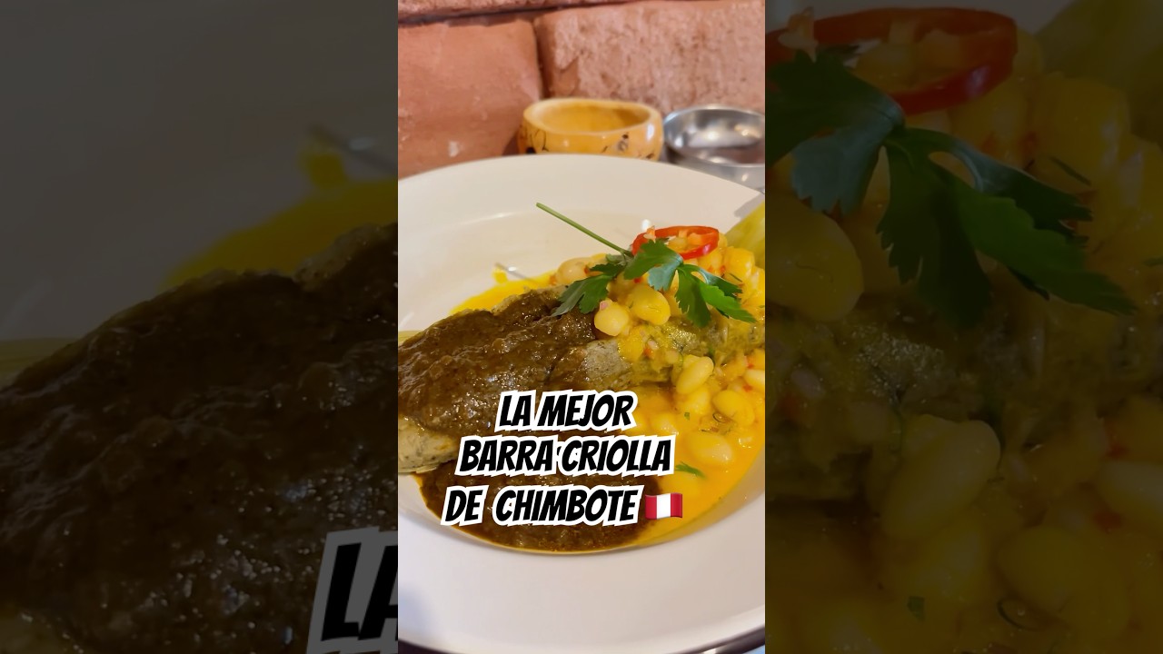 La mejor barra criolla de chimbote - Perú #comida #foodie - YouTube
