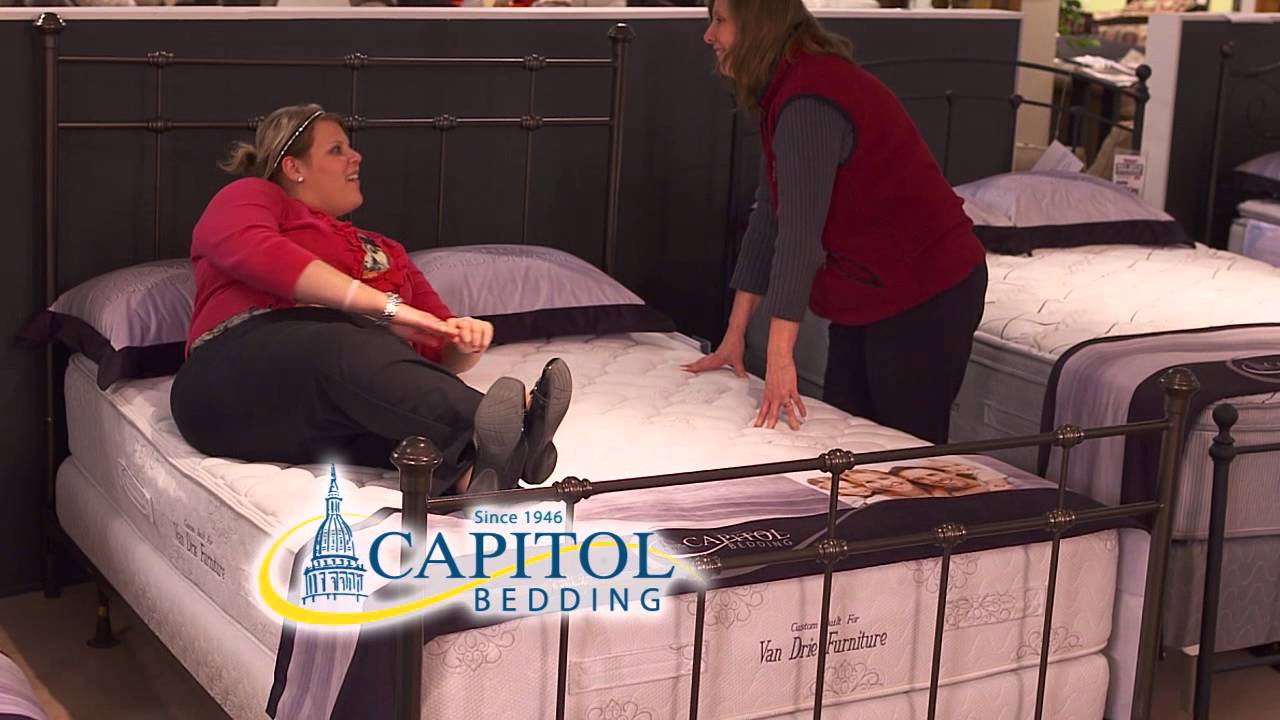 VanDrie Matress Center Capitol Bedding VAND 4462 16x9 - YouTube