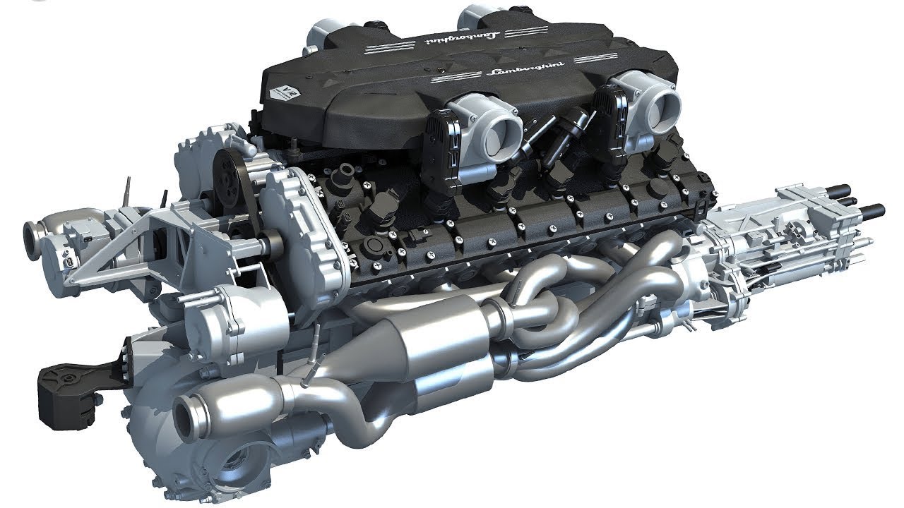 V12 Model motor RC Engine - YouTube