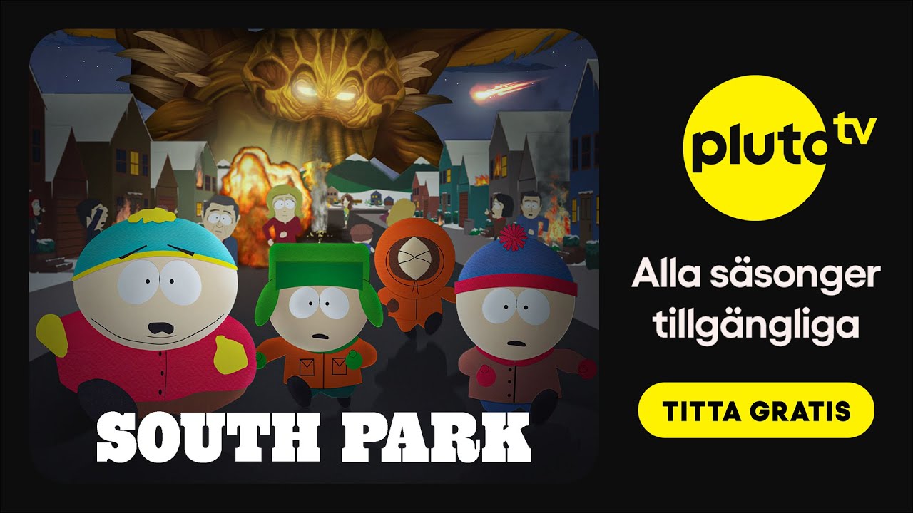 Pluto TV | South Park S1-S26 | Streama Gratis Nu - YouTube