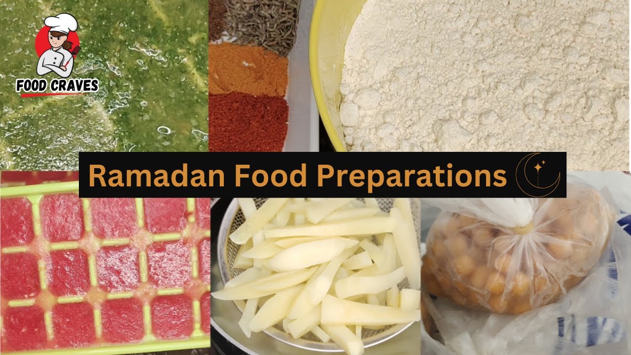 Pre Ramadan Preparations | Save Your Time | Food Craves KHI - YouTube