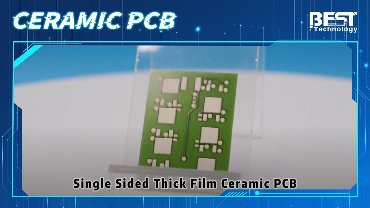 Single Sided Thick Film Ceramic PCB - YouTube
