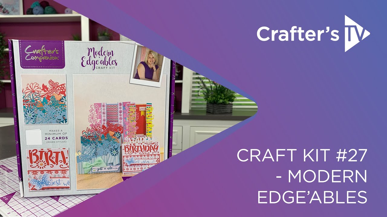 Craft Kit #27 Modern Edge'able Die unboxing - YouTube