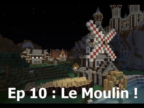Minecraft | Tutoriel Style Médiéval | Ep 10 : Le Moulin ! - YouTube