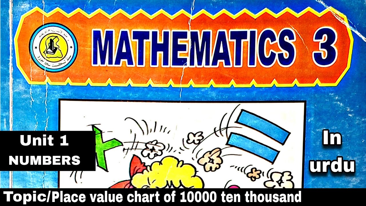 Place value chart of 10,000 ten thousand | Class 3| Unit 1 Numbers ...
