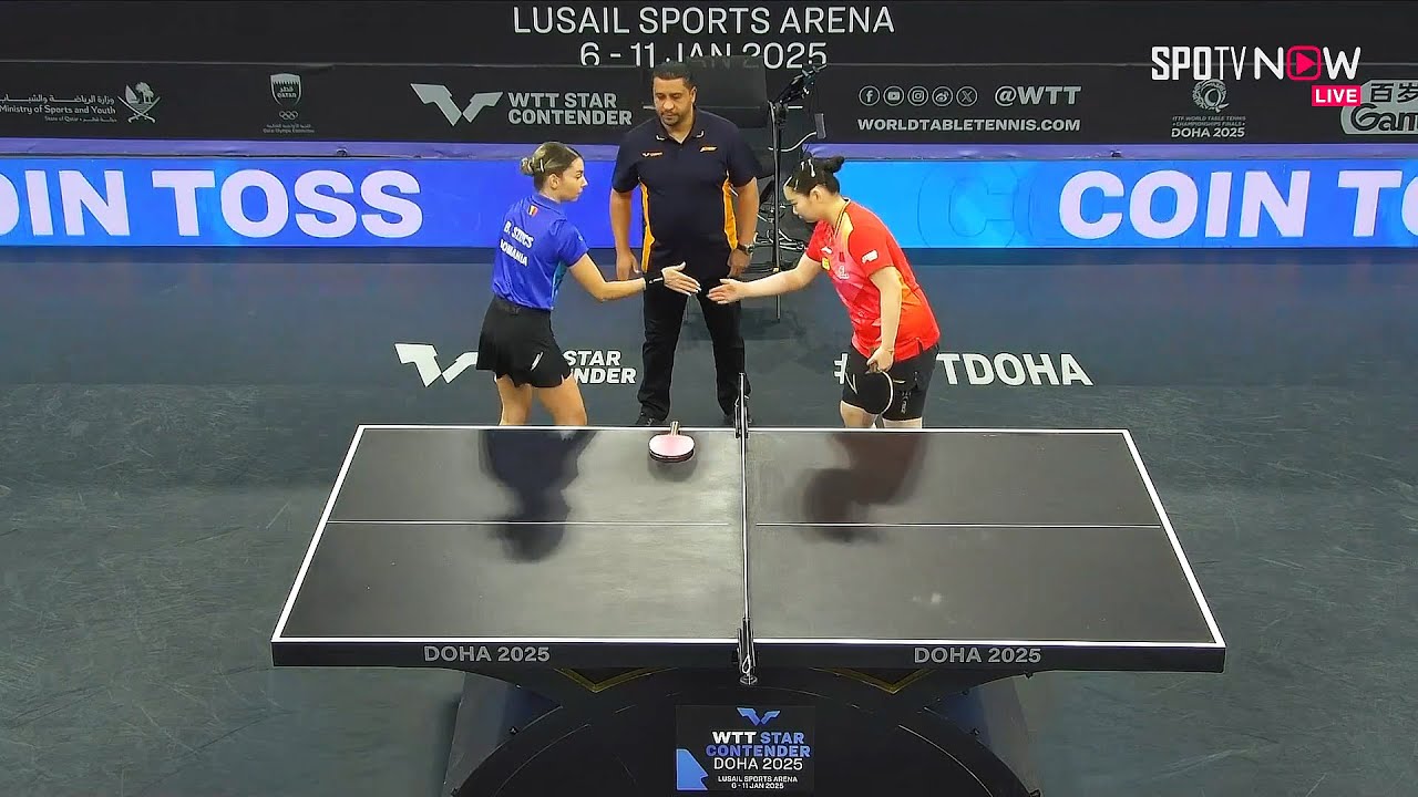 [WTT] Doha 2025 Bernadette SZOCS vs HE Zhuojia | Round of 16 | H/L ...