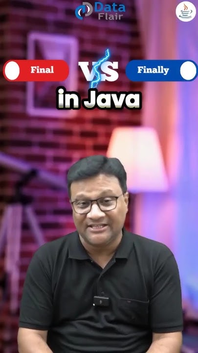 Java Interview Question: Final vs Finally #technology #java - YouTube