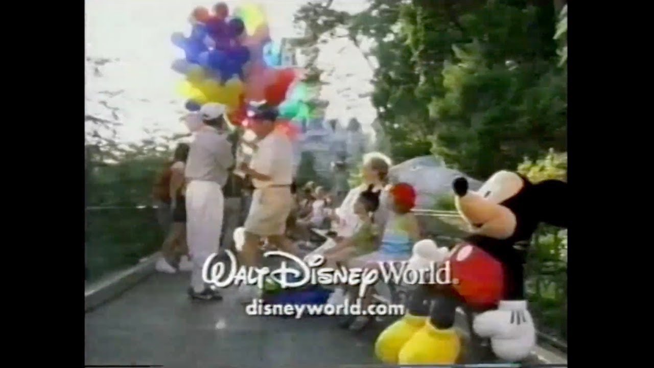 Walt Disney World Resort Instructions Television Commercial (2001 ...