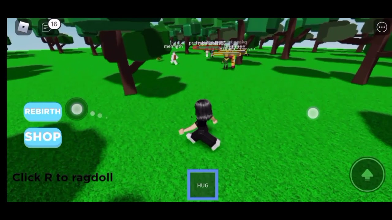 Playing Hug People Simulator! - YouTube