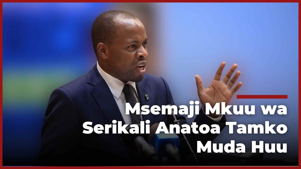 #LIVE | Msemaji Mkuu wa Serikali Gerson Msigwa Anatoa Tamko Muda Huu ...