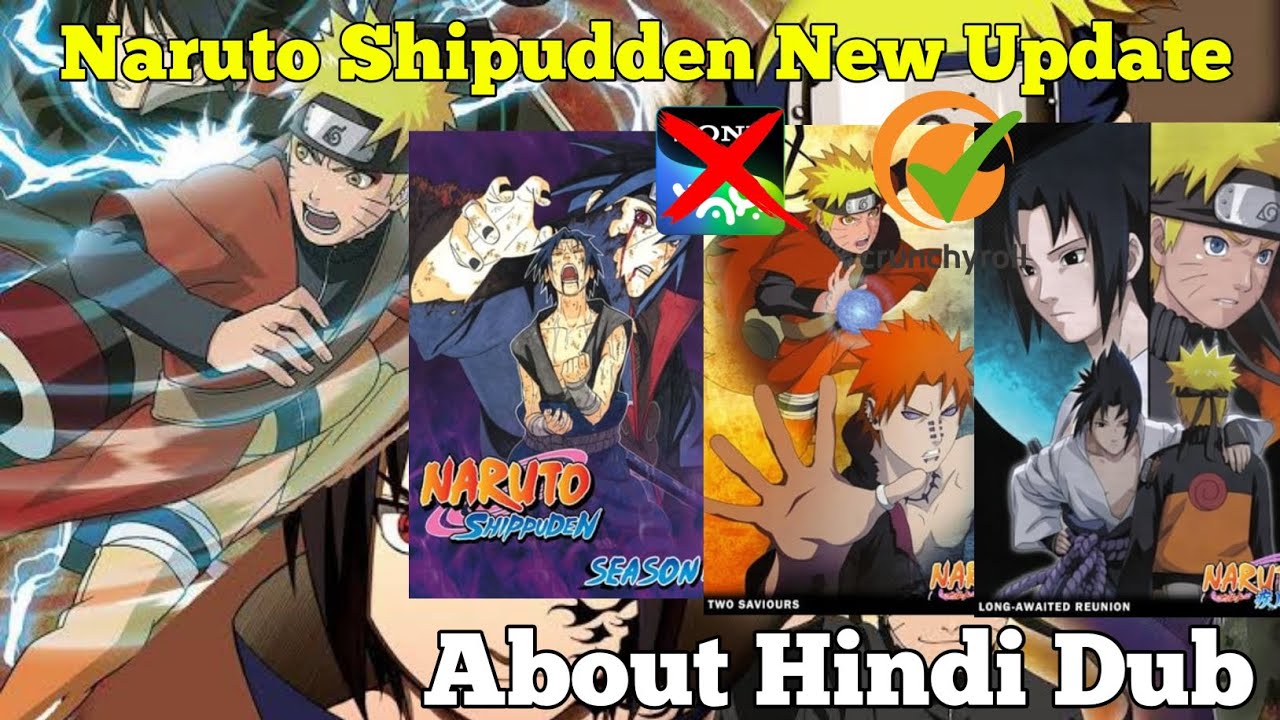 Biggest Naruto Shippuden Hindi Dub Update Revealed | Naruto Shippuden ...