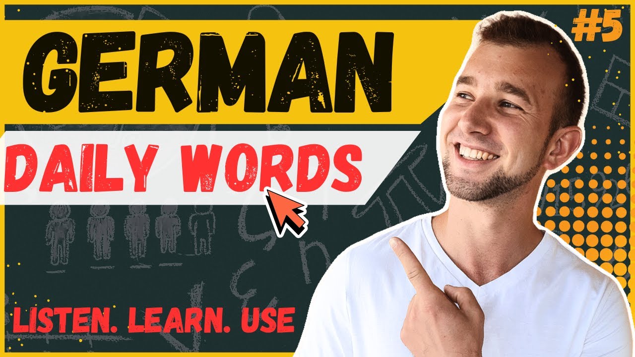 German daily words and phrases. German basic vocabulary | Deutsches ...