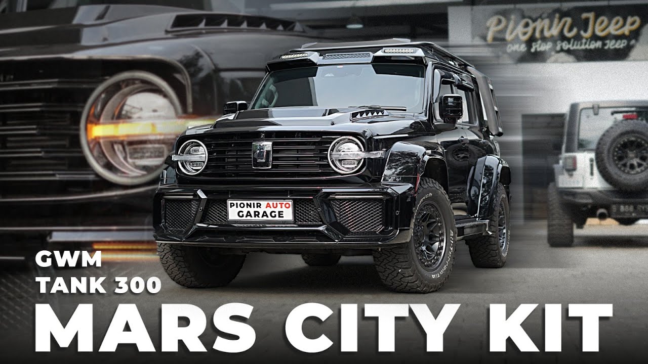 Modifikasi GWM Tank 300 | Body Kit Mars City, Lebih Terkenal dari Body ...