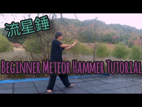 Meteor Hammer 流星錘 Tutorial (Beginner) - Reeling Shot - YouTube