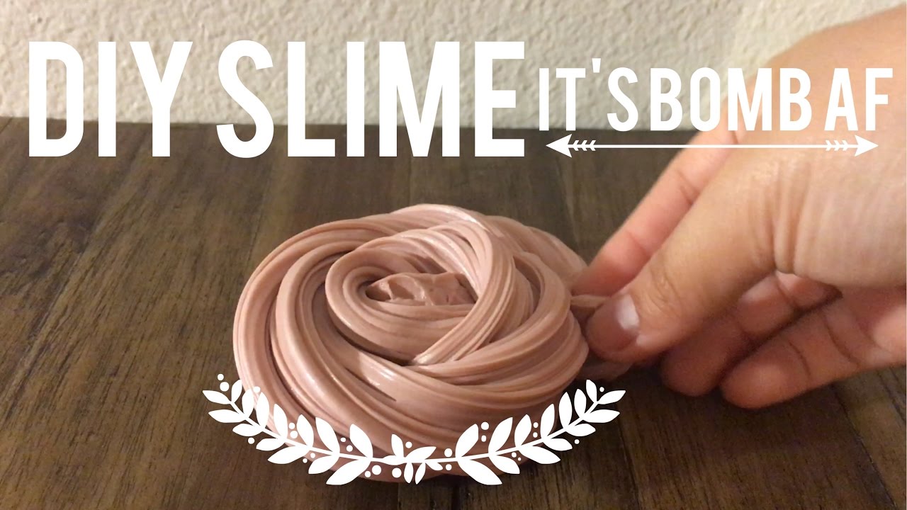 DIY slime | It's bomb af - YouTube