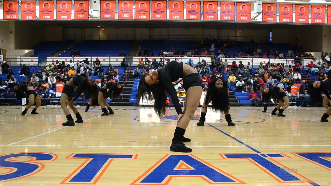 "Essence of Troy Dancers" at VSU Basketball Senior NIght - YouTube