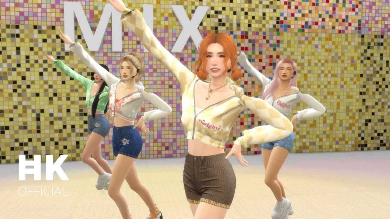 MIX 'Color Splash' Performance Video | Sims 4 K-pop - YouTube