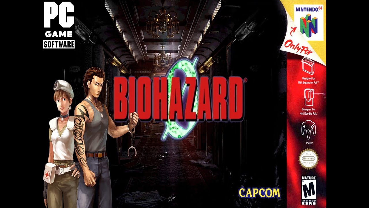 Comerciales y metraje de Resident Evil Zero para Nintendo 64 (RAW ...